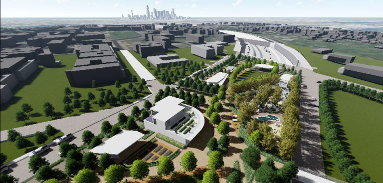 $1M Challenge Grant Kicks Off I-35E Deck Park in Southern Dallas