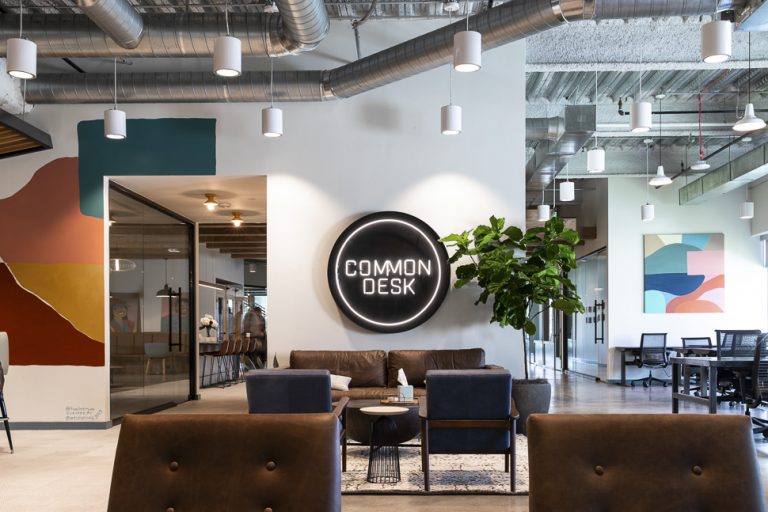Common Desk Plans 23K-SF Coworking Space in Dallas' The Hill Shopping ...