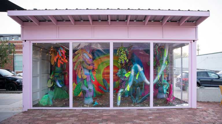 Dallas Artists Create 'Alive' Art Installation in Fort Worth to Provide ...