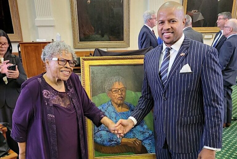 Portrait of Civil Rights Icon Opal Lee, the 'Grandmother of Juneteenth ...