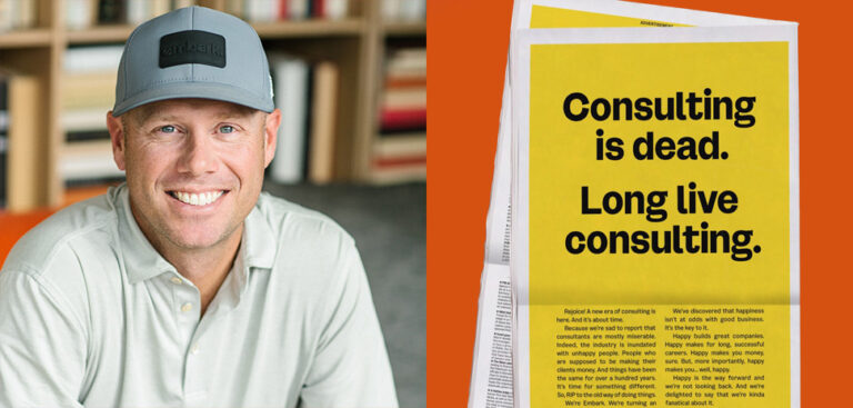 Dallas-Based Embark Declares 'Consulting is Dead,' Will Send Mini ...