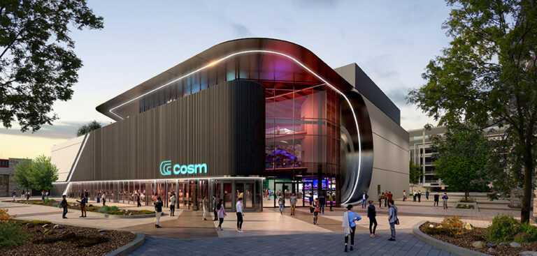 Cosm's 'Shared Reality' Dome Opens at Grandscape Aug. 31 with College ...